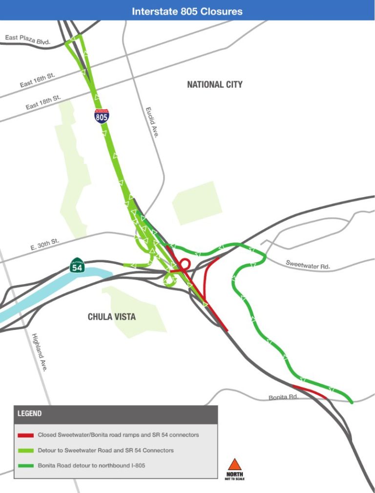 Construction Alert: Northbound I-805 Nighttime Work Continues ...